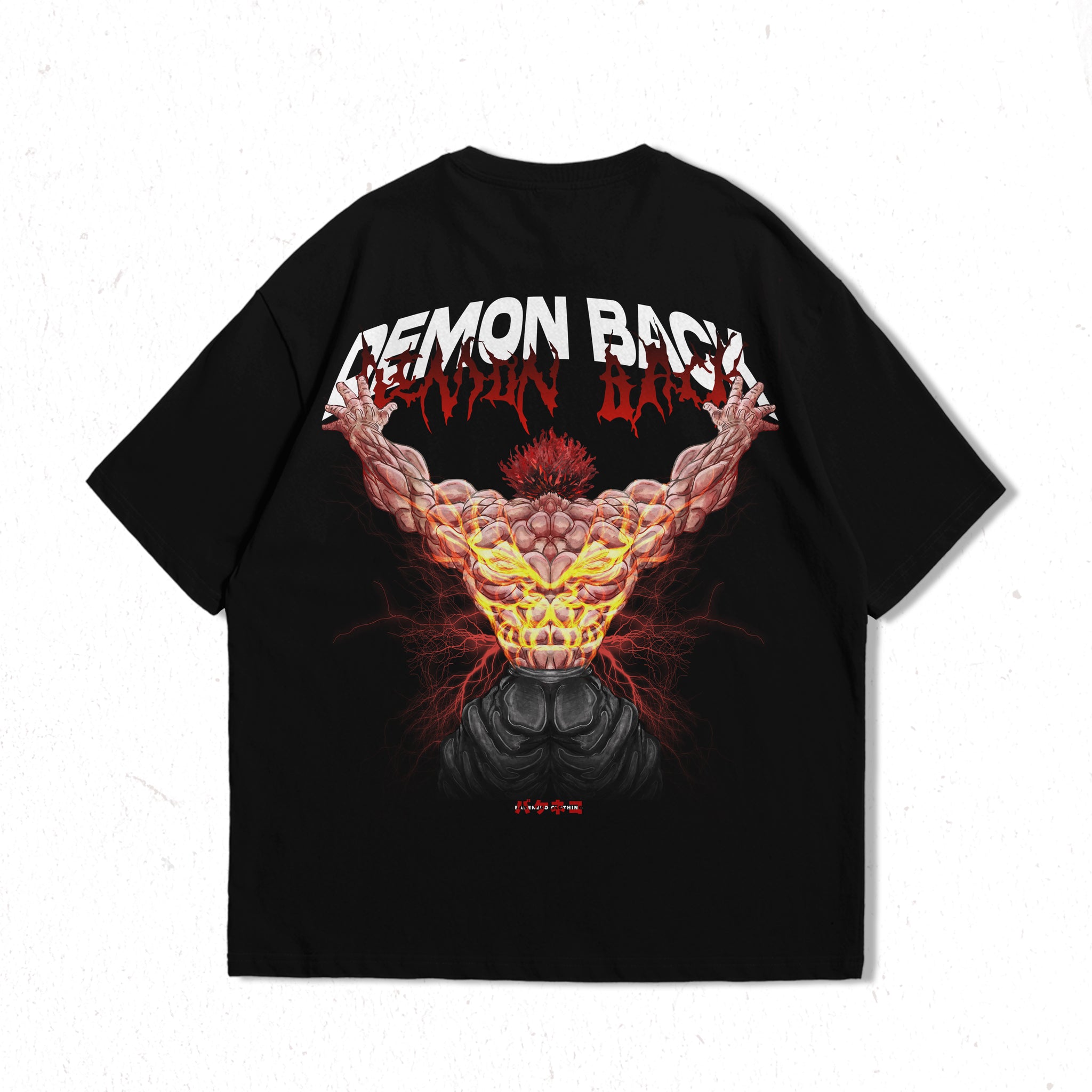 Yujiro Hanma X Demon Back – Bakeneko Clothing